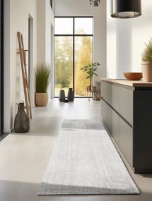 Hanse Home, Běhoun Jaipur 106325 White, 80x200, bílá, chodba / předsíň