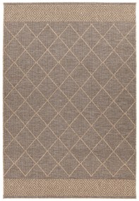 Obsession, Kusový koberec My Oslo 710 Taupe – na ven i na doma, 160x230, hnědá, chodba / předsíň