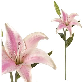 Lilie, barva bílo- růžová. Květina umělá KUM3294