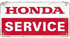 Postershop Závěsná cedule: Honda Service - 20x10 cm