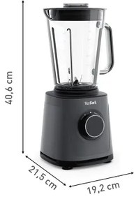 Tefal - Stolní mixér 2 l PERFECTMIX+ 1200W/230V černá