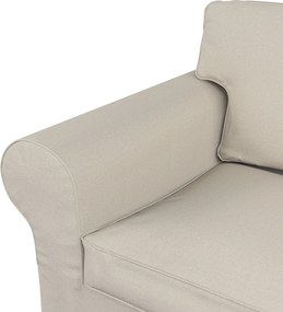 Potah na pohovku IKEA Ektorp 2-místná rozkládací  NOVÝ MODEL 2012 barva šedá látka pletený vzor