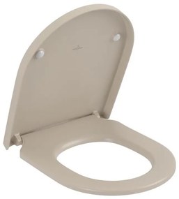 Villeroy & Boch 8M42S1AM - Záchodové prkénko SoftClose SUBWAY 3.0 béžová