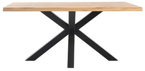 Stůl cerga 160 x 90 cm černý MUZZA
