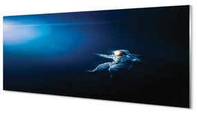 akrylový obraz space astronaut 120x60 cm