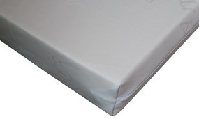 Via-nábytek Potah na matraci HLADKÝ - bílý 100 x 200 5 cm