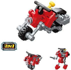 Qman Trans Collector 3v1 2104-2 Požární motorka 3v1