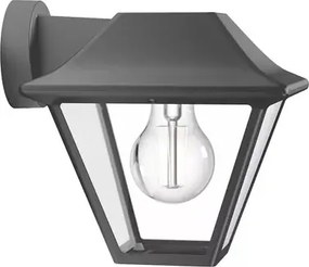 Philips Alpenglow 60W antracit / Venkovní nástěnné svítidlo / E27 / IP
