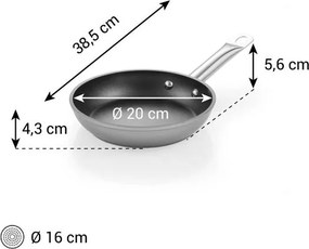 TESCOMA Pánev GrandCHEF+ ø 20 cm