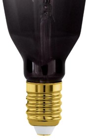 LED žárovka E27 4W T100 1 800K filament smoky dim