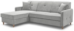 Casarredo - Komfort nábytek Rohová sedací souprava MIKOLA rozkládací s úložným prostorem, Orino 21 | Umístění rohu: roh na pravé straně