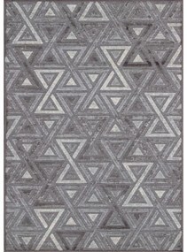 Kusový koberec Ragusa 2503 58 stříbrnočerný Varianta: 160x230 cm
