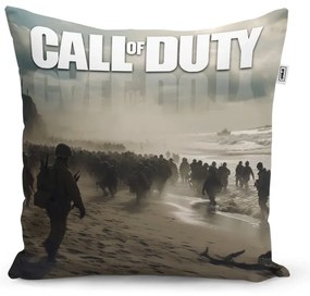 Sablio Polštář Call of Duty Normandie - 50x50 cm