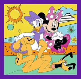 TREFL Puzzle Mickey Mouse a přátelé: Veselá parta 3v1 / 20+36+50 dílků