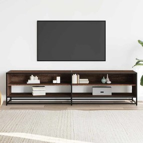 TV skříňka hnědý dub 180,5 x 40 x 46 cm kompozitní dřevo 3300804