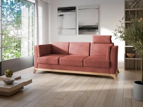 XXXLutz TŘÍMÍSTNÁ POHOVKA, textil, třešňová červená Sit & More - Pohovky - 000144022309