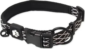 Active Dog Mystic M černý / Obojek pro psy / Nylonový / 44-55 cm / šíř