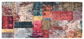 Koberec pratelný patchwork 80x300 cm vícebarevný 337965