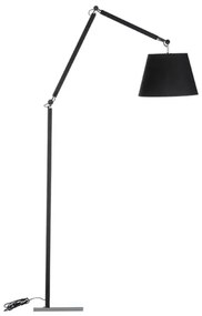 Designová lampa Zyta černá/stříbrná