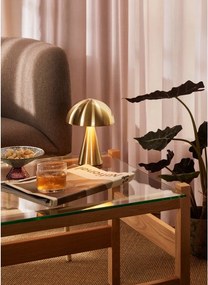 Konferenční stolek se skleněnou deskou v přírodní barvě 52x66 cm Ledge – Hübsch