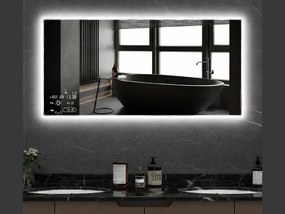 Chytré infrazrcadlo SMART MIRROR 200W | Výhřevnost 3.6 m2 | 60x60 cm | WiFi termostat | Dálkové ovládání | LED světlo