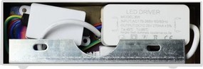 LED Koup. osvětlení zrcadla KLIMT LED/8W/230V 3000/4000/6000K 40 cm IP44 bílá