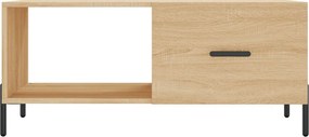 vidaXL Konferenční stolek 90 x 50 x 40 cm kompozitní dřevo [829223] Barva: šedá sonoma