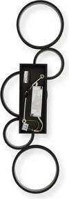 BRILAGI - LED Stmívatelné stropní svítidlo RINGO LED/34W/230V černá + DO