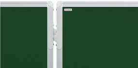 Allboards, tabule triptych 100x170 / 340 cm - zelená,TRZ1710