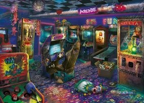 RAVENSBURGER Puzzle Abandoned: Zapomenutá herna / 1000 dílků / od 12 l