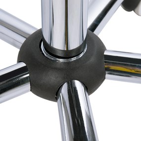 Kancelářská židle HOMCOM výškově nastavitelná 84-99H cm ergonomická otočná židle manažerská židle pro kancelář a domácí kancelář PU bílá