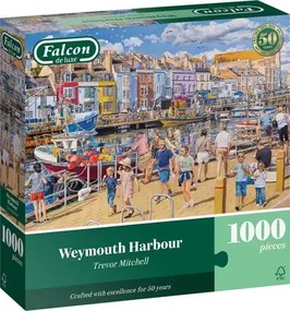 FALCON Puzzle Přístav Weymouth / 1000 dílků
