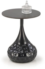 Příruční stolek Verdi (černý mramor + černá). 1092471