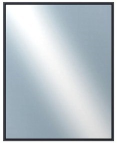 DANTIK - Zarámované zrcadlo - rozměr s rámem cca 40x50 cm z lišty Hliník černá | P02-021 (7002021)