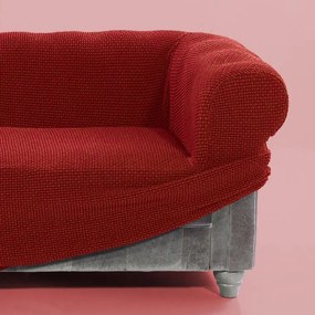 Super strečové potahy NIAGARA cihlová relaxační křeslo ( š.70 - 90 cm)
