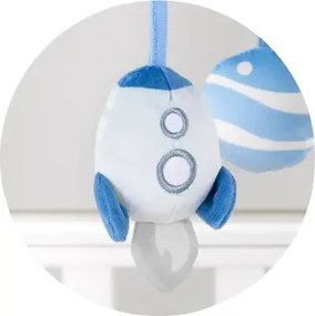 CHIPOLINO Hudební a promítací závěsný kolotoč Astronaut / Bluetooth /