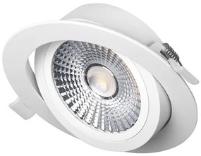 PANLUX Výklopný LED podhled VP COB bodovka 18W, kulatý bílý - neutrální