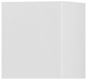 Bílá šatní skříň 78x175 cm Space - Tvilum