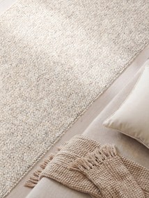 ELLE Decoration, Běhoun Wolly Ultra 106230 Dark Cream z kolekce Elle, 80x240, béžová, ložnice