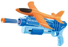 Dětská pistole s příslušenstvím, ve více typech-modrá