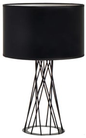 ACA DECOR Stolní lampa ACACIA, černá barva