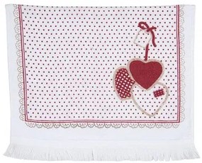 Kuchyňský ručník HEARTS 40*66 cm