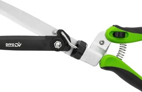 Ruční zahradní nůžky na trávu s otočným mechanismem o 180° pro stříhání živého plotu DIVODV