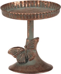 Kovový svícen 14 cm měděný FUP563-S