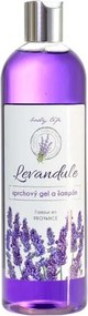 Sprchový gel a šampon s levandulovým olejem BT Premium 500 ml