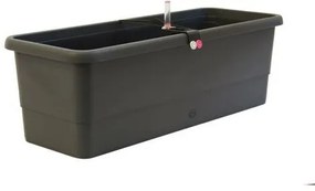 Gardenico Samozavlažovací truhlík Smart Systém Gardenie antracit, 80 cm