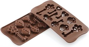 Forma na pralinky Scg33 Choco Keys silikonová