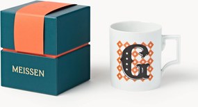 Westwing x MEISSEN, ručně vyrobený hrnek Initials's dekorací Motif