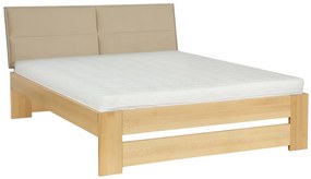 Postel GRAUS 187 šířka 180 cm buk ZG003 béžová
