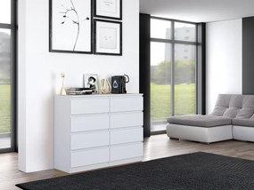 FALCO Komoda Malvína M8 120 bílá
